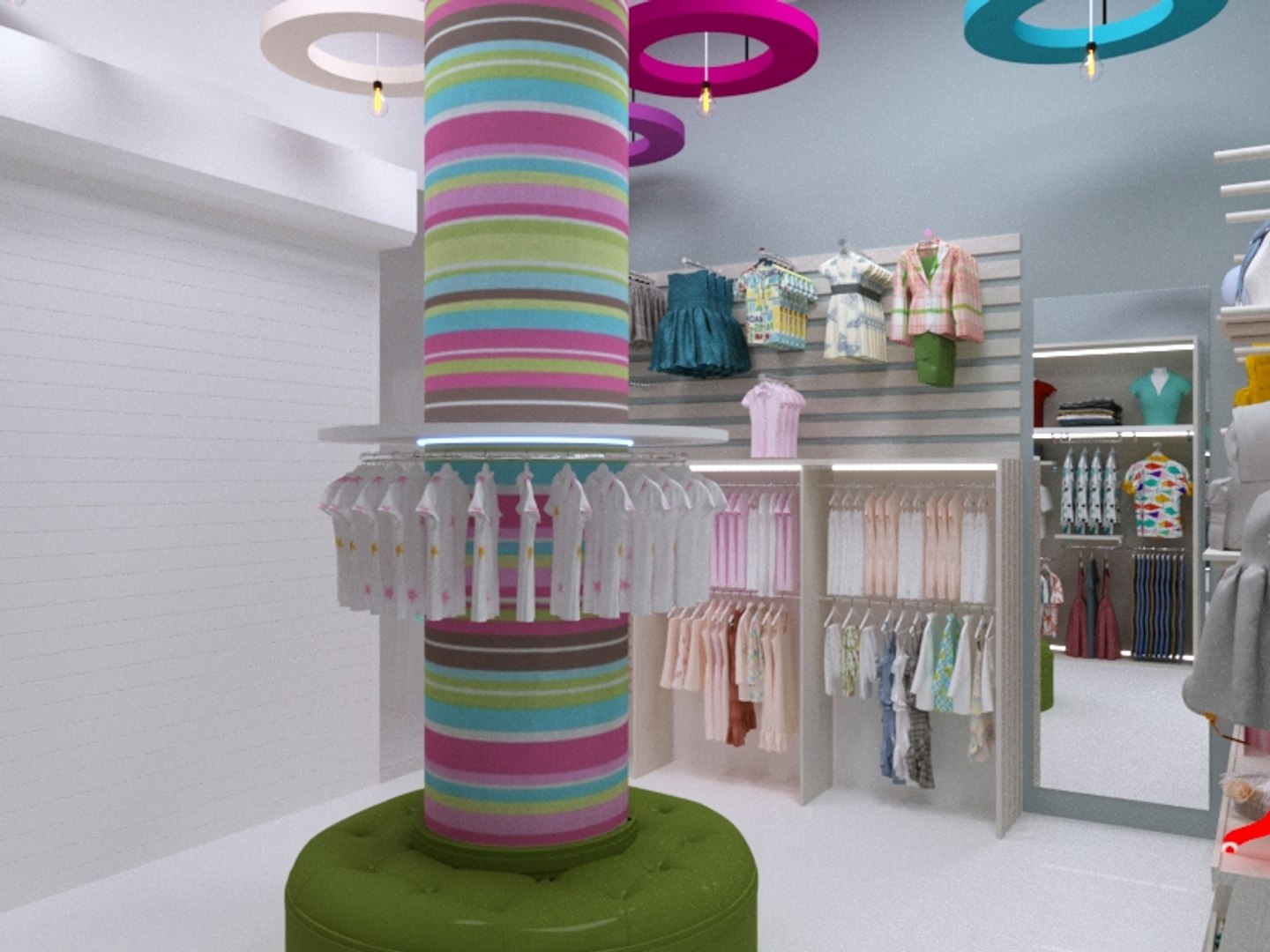 Children S Clothing Store Model - TurboSquid 1543947