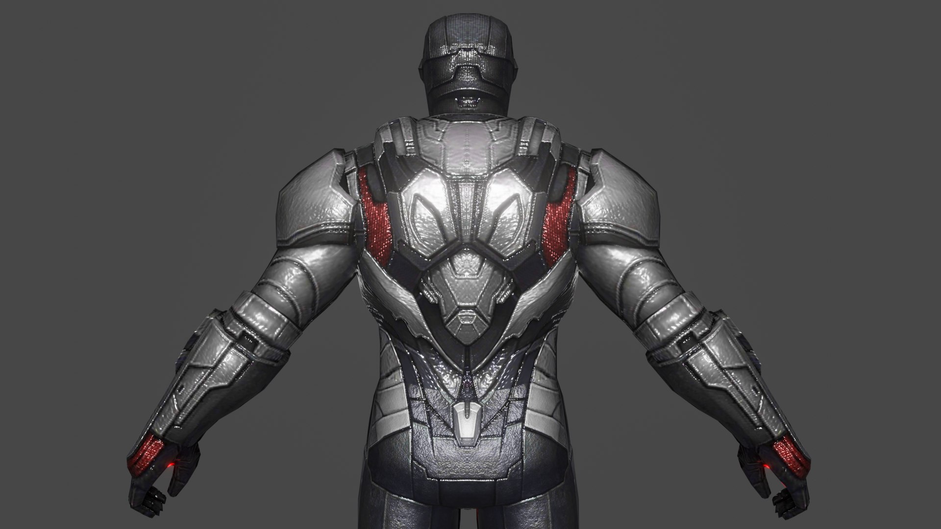 3D War Machine AE Team Suit - TurboSquid 2283928