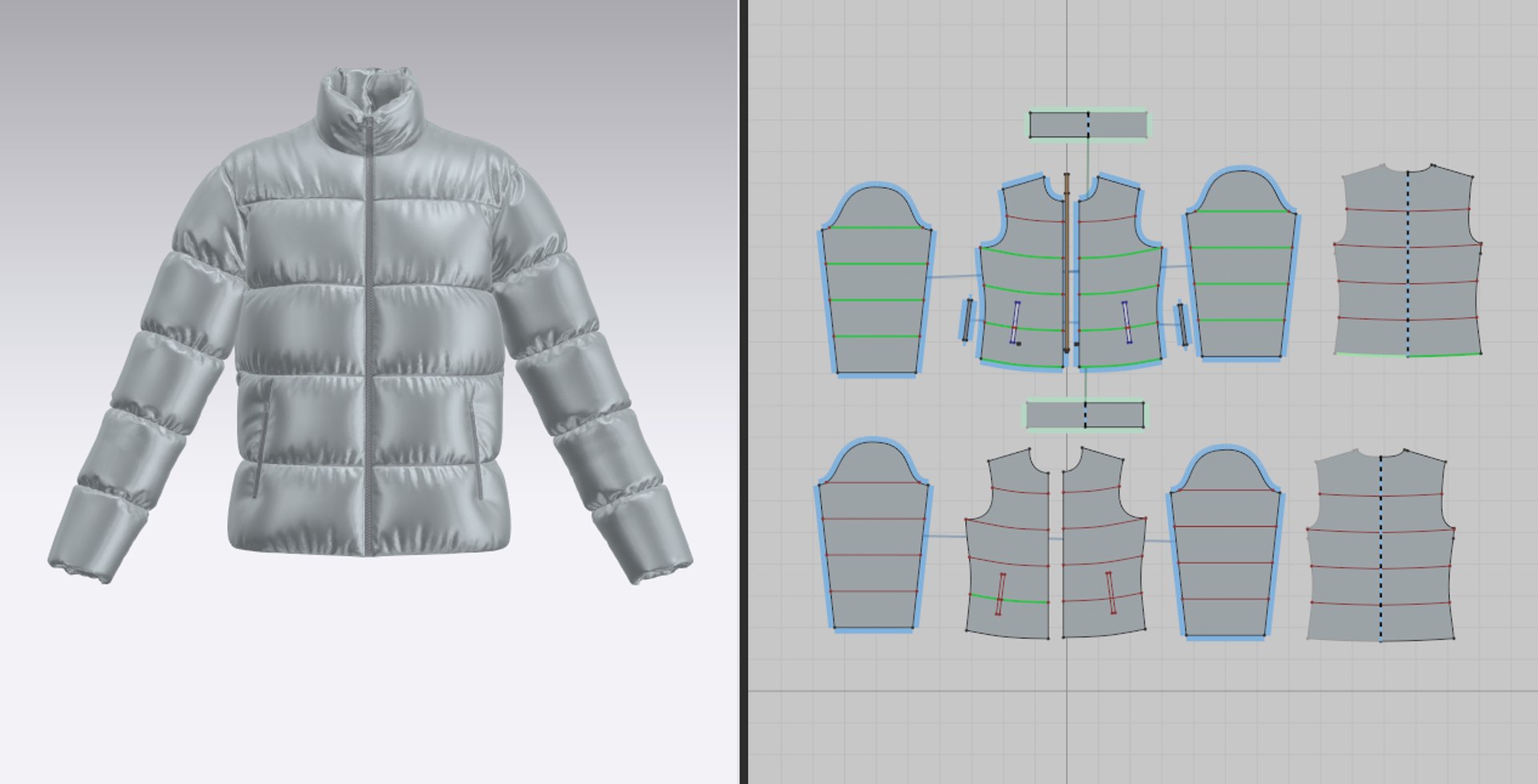 Womens Puffer Jacket 3D Model 3D Model - TurboSquid 2187571