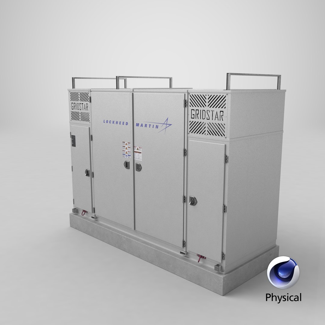 Lockheed martin energy storage 3D model - TurboSquid 1455578
