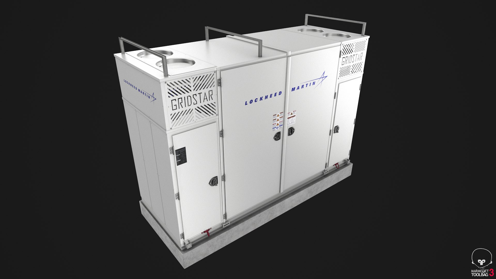 Lockheed martin energy storage 3D model - TurboSquid 1455578