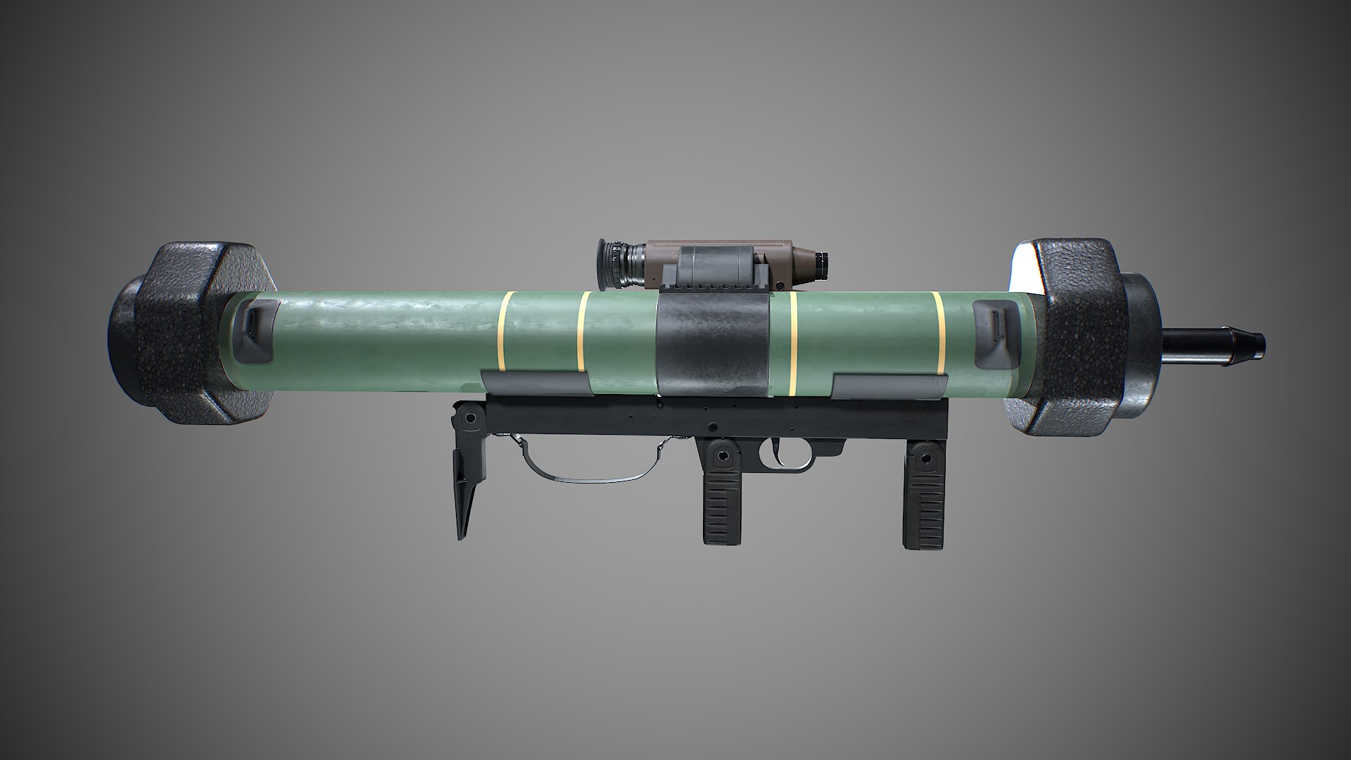Portable Rocket Launcher MATADOR RGW-90 Low-poly 3D Model - TurboSquid ...