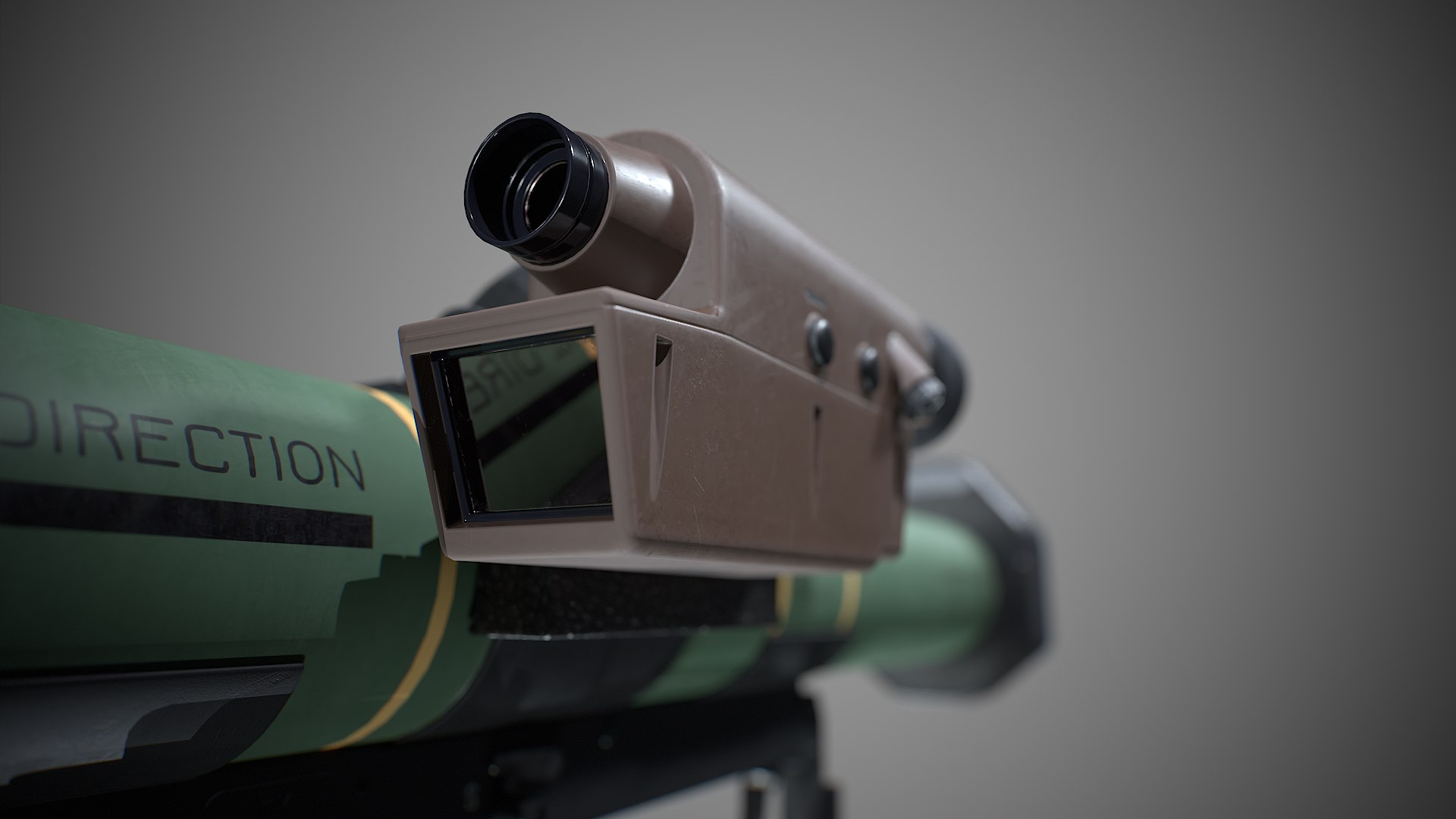 Portable Rocket Launcher MATADOR RGW-90 Low-poly 3D Model - TurboSquid ...