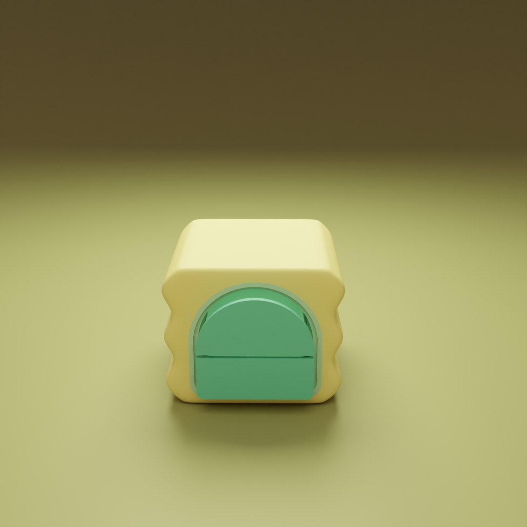 Stylized Bed Side Box Model - TurboSquid 2180419