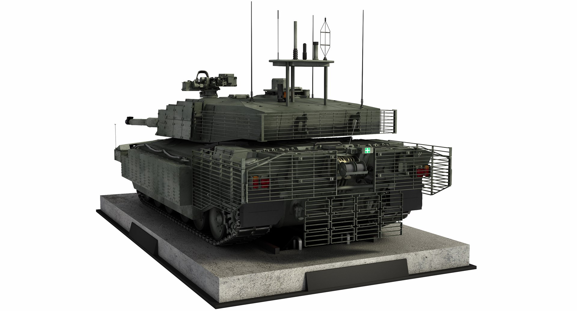 3D Challenger 2 Mbt Model - TurboSquid 1381800