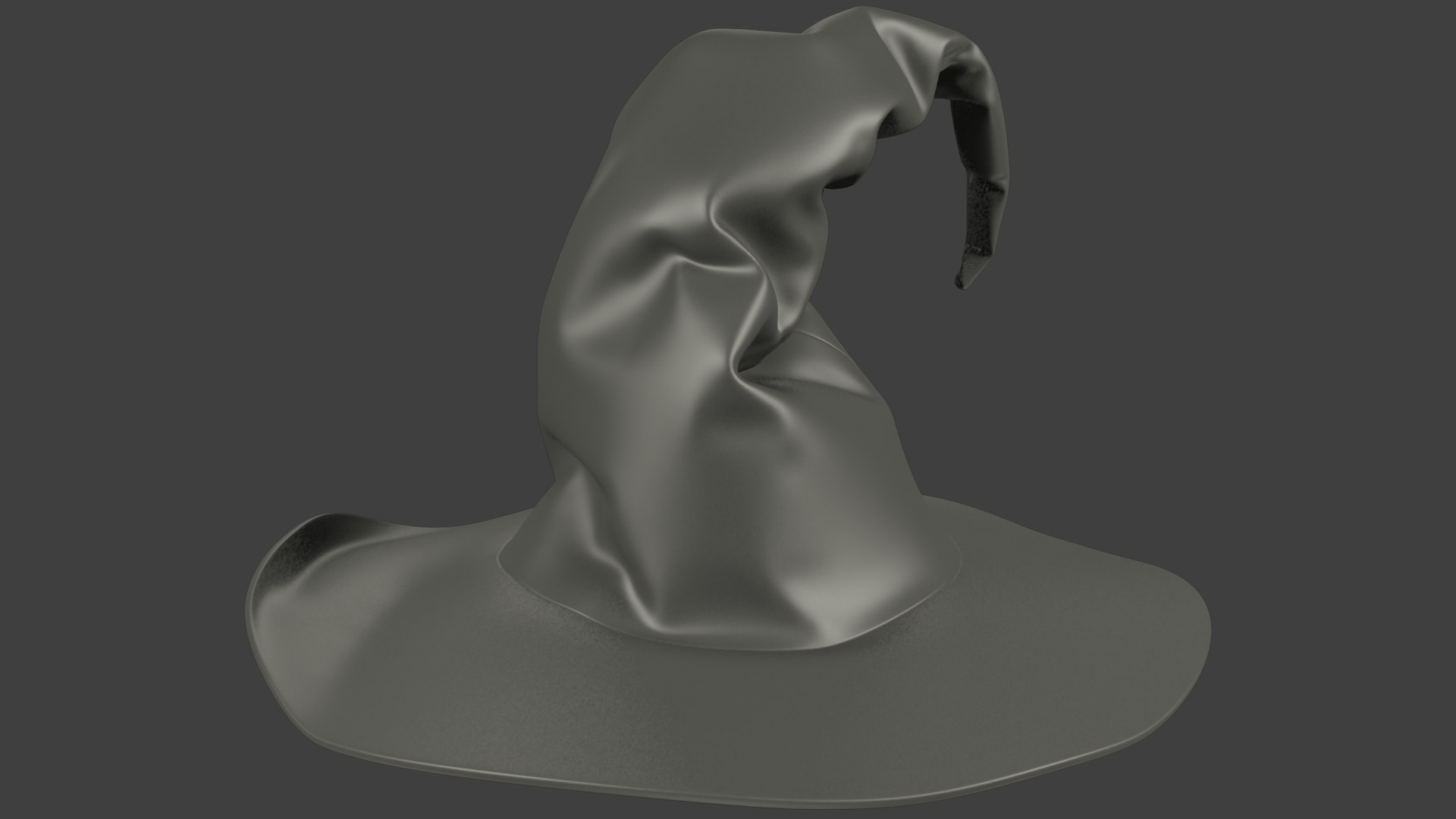 Witch Hat Mesh V1 3D Model - TurboSquid 1783261