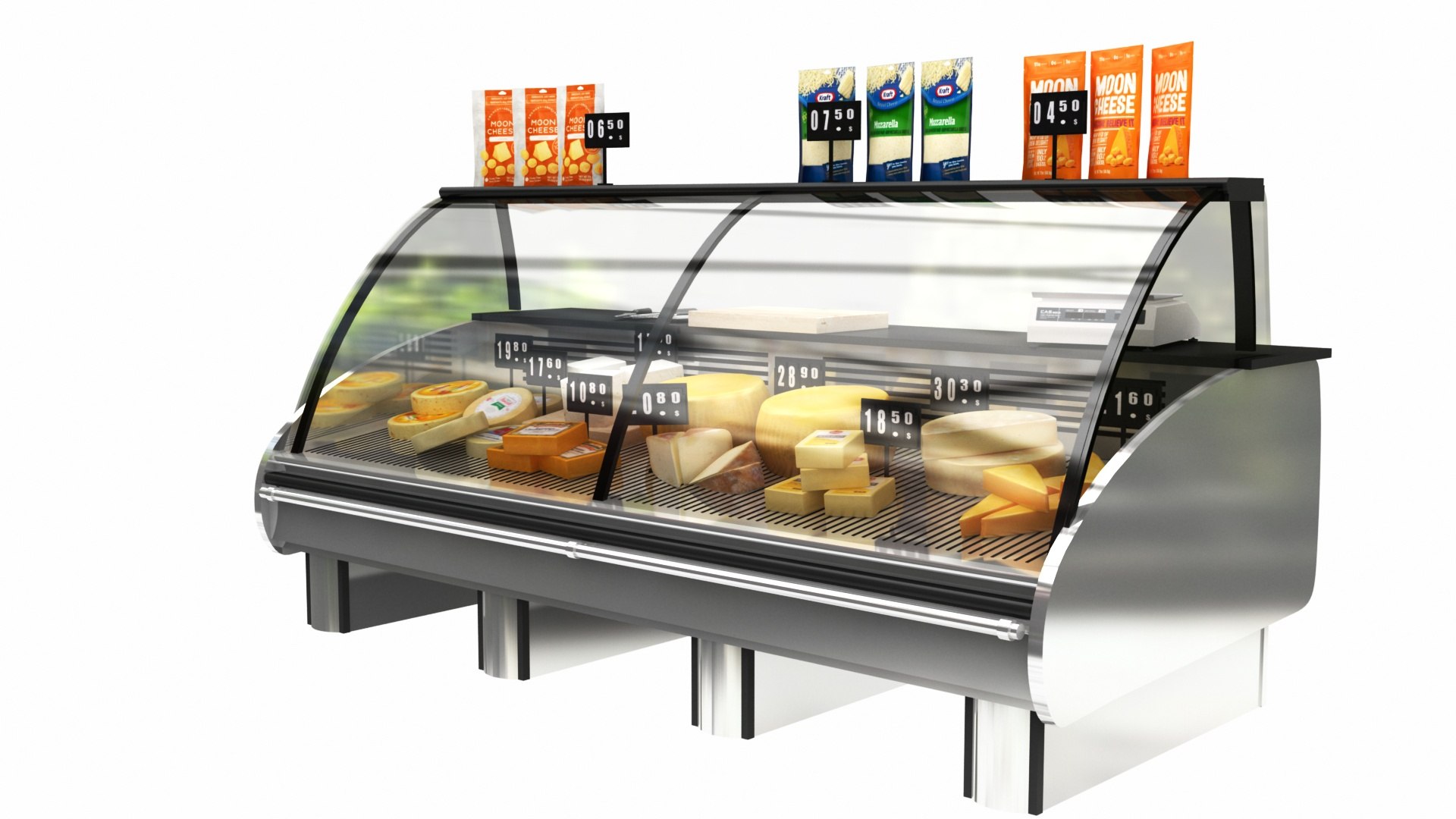 3D Cheese Display Stand - TurboSquid 1594459