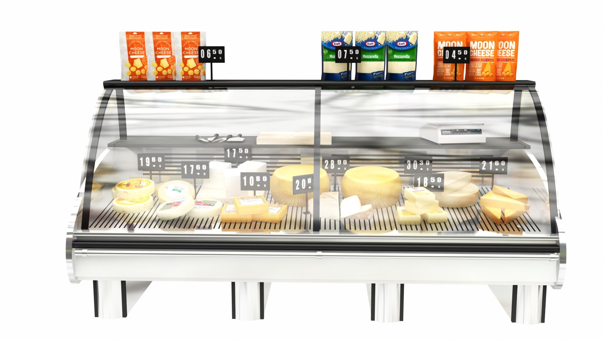 3D Cheese Display Stand - TurboSquid 1594459