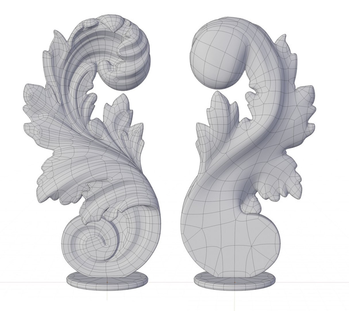 3D Acant Statue - TurboSquid 1393052