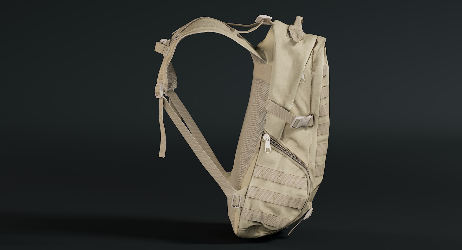 Realistic Camping Backpack Medium Model - TurboSquid 1449448