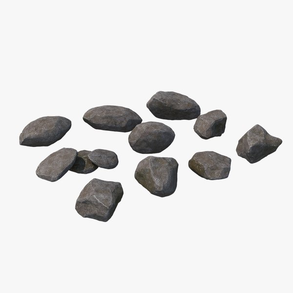 Stepping stones 3D model - TurboSquid 1578776