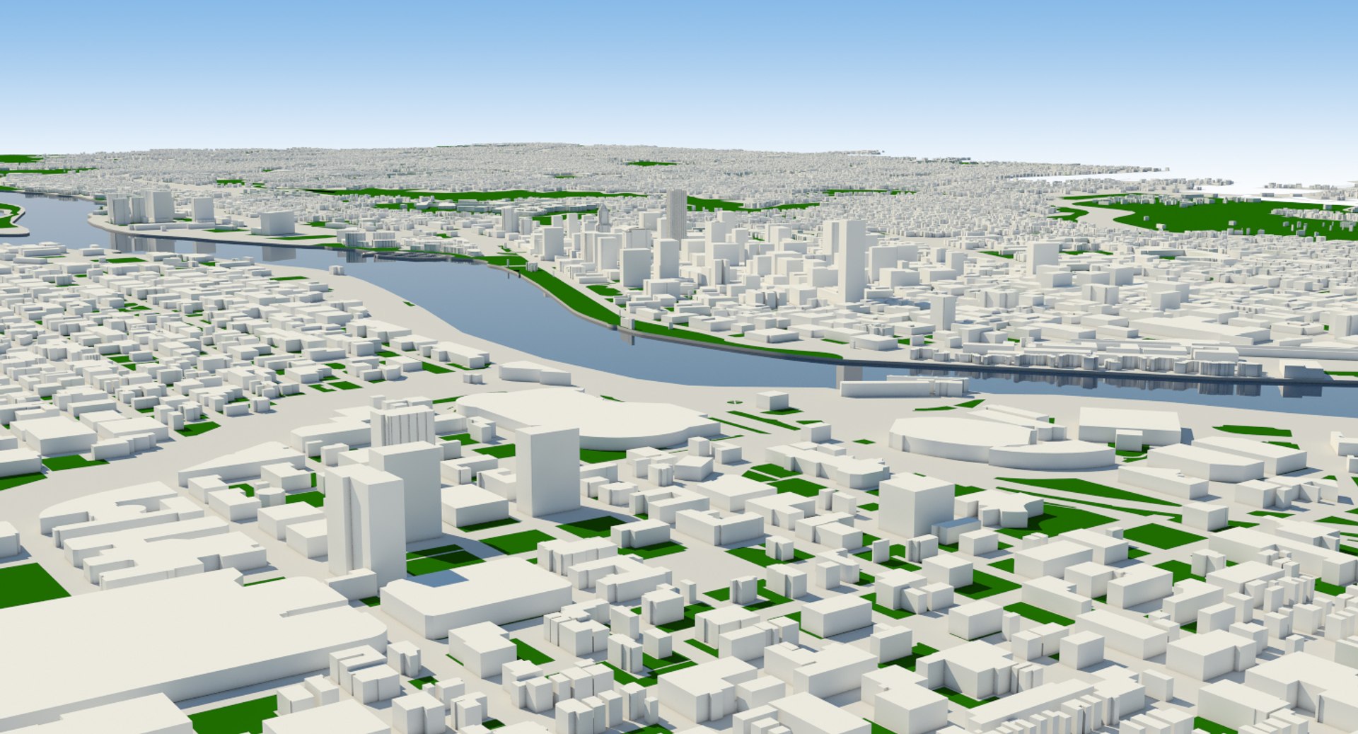 3d Model Portland Oregon Usa