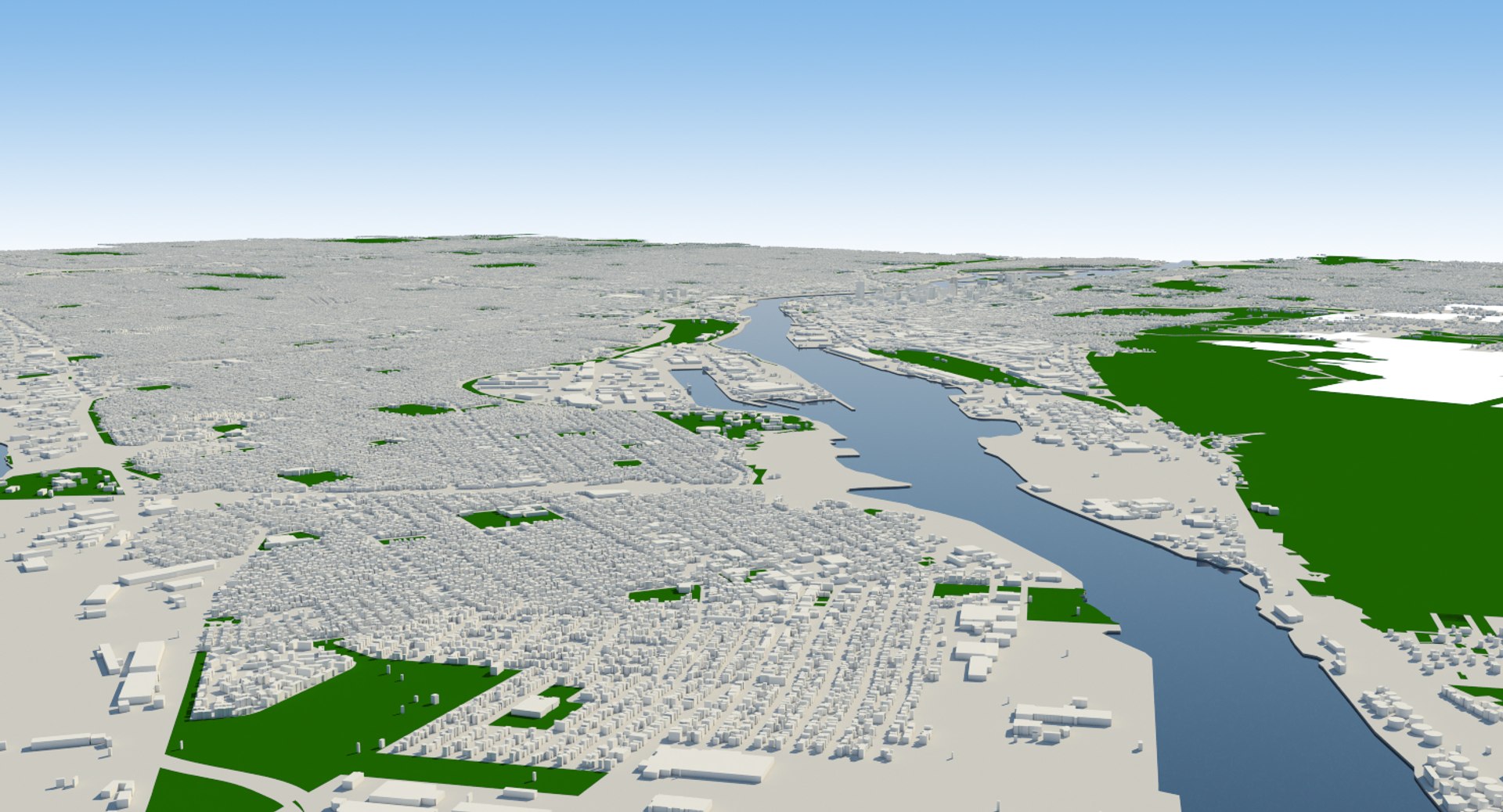 3d Model Portland Oregon Usa