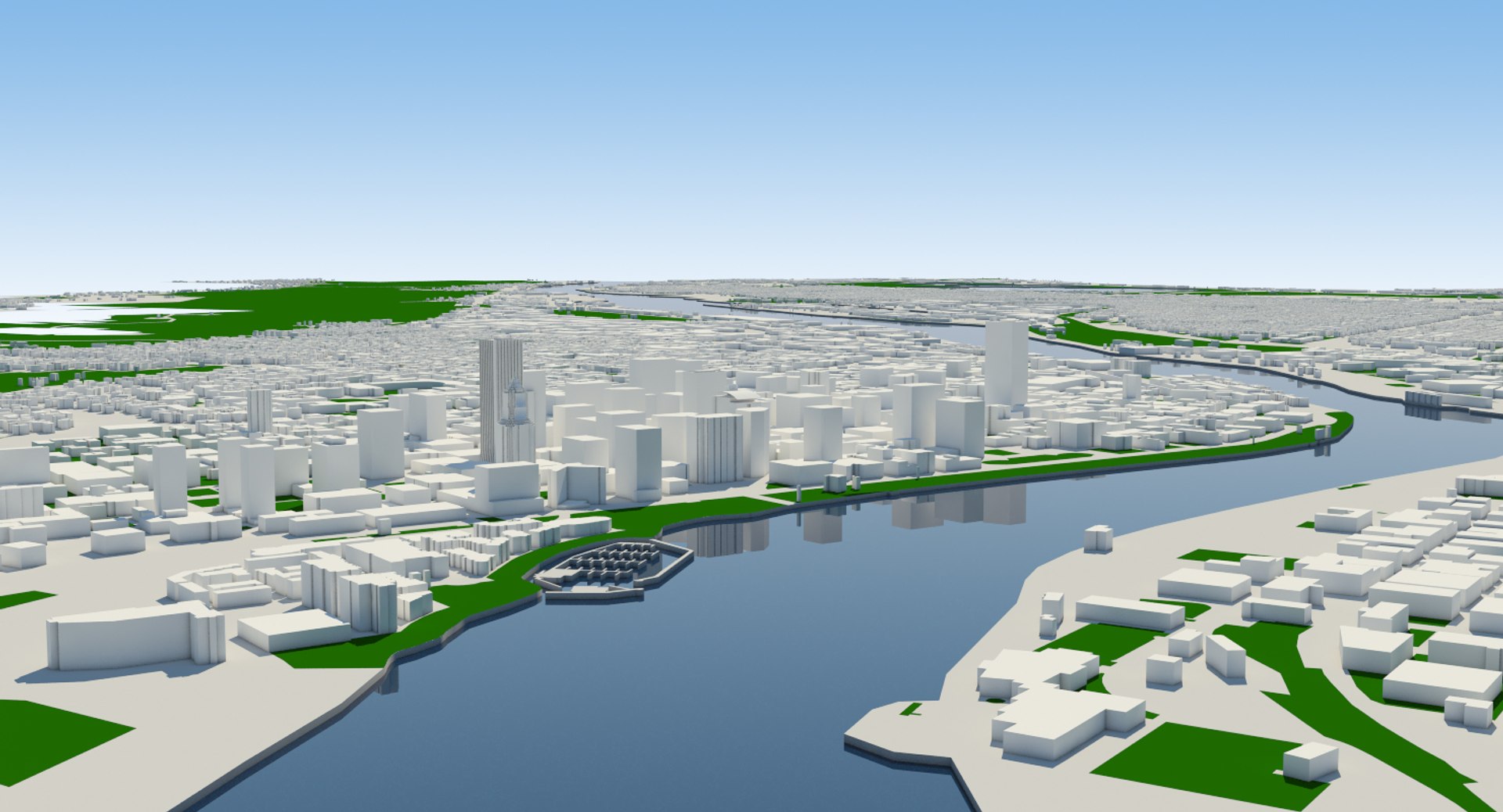 3d Model Portland Oregon Usa