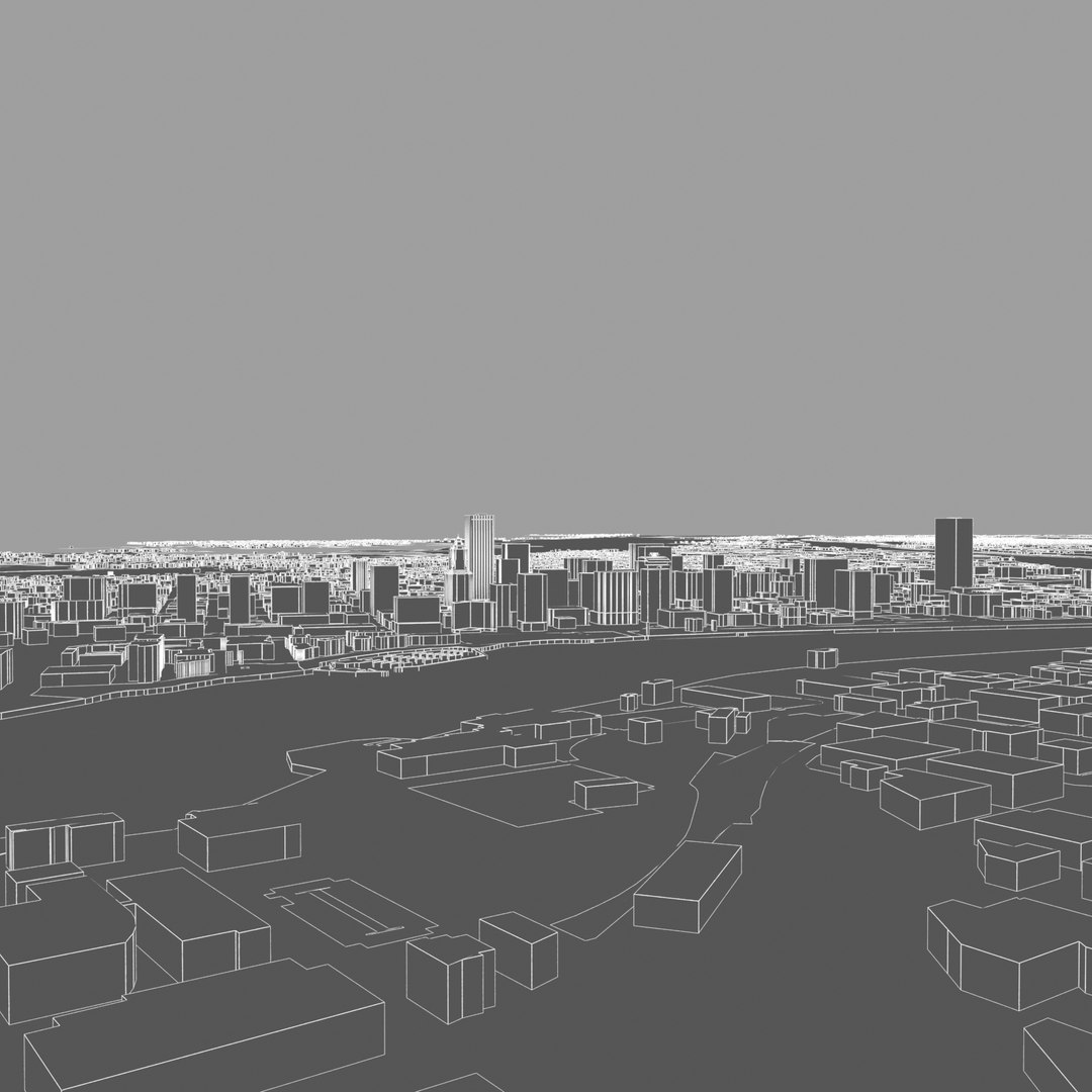 3d Model Portland Oregon Usa