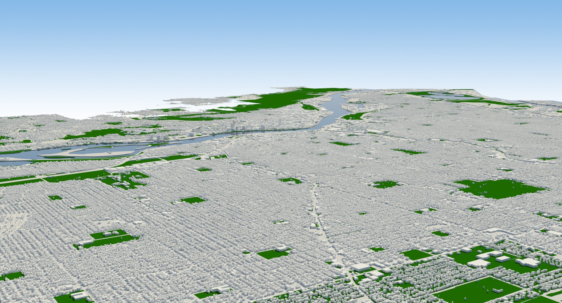 3d Model Portland Oregon Usa