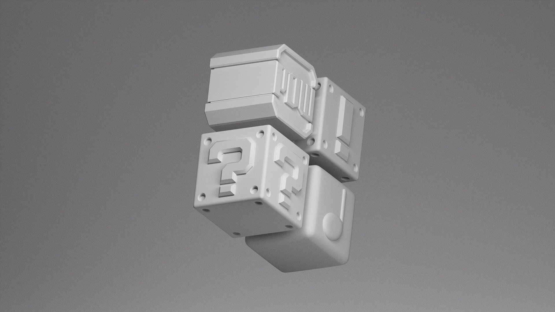 3D Super Mario Block Pack Model - TurboSquid 2139094