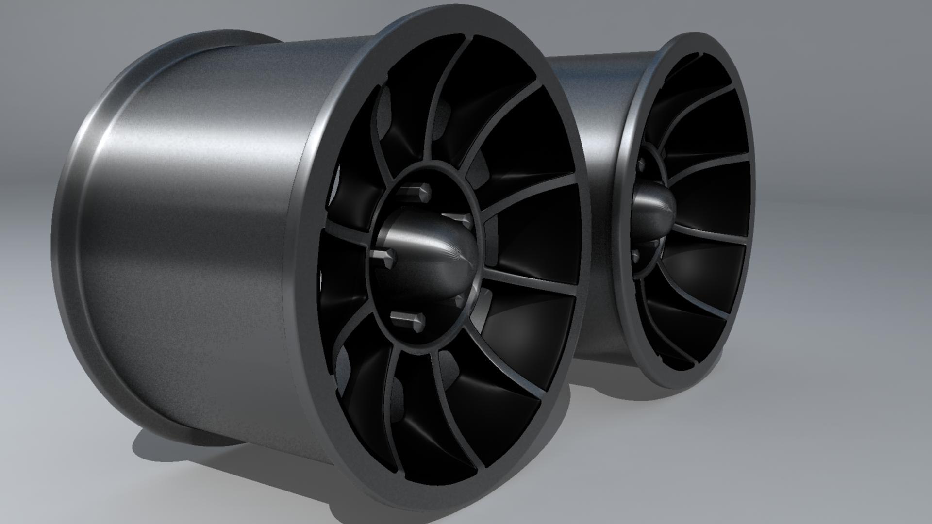 American Racing Vector Obj