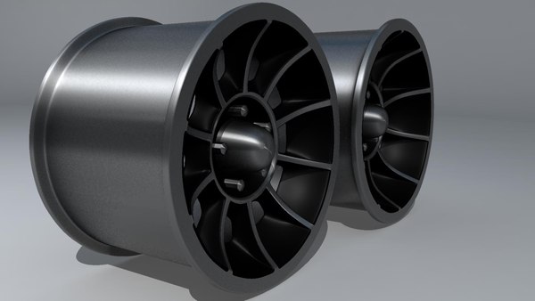 modelo 3d American Racing Vector Wheels General Lee - TurboSquid 627683