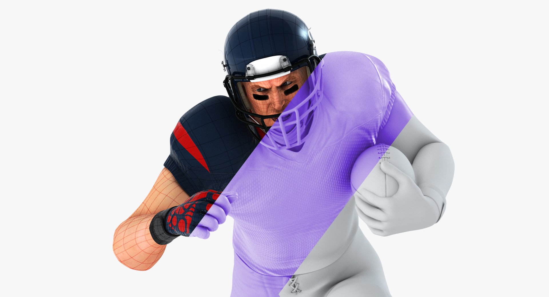 Football American Model - TurboSquid 1314791