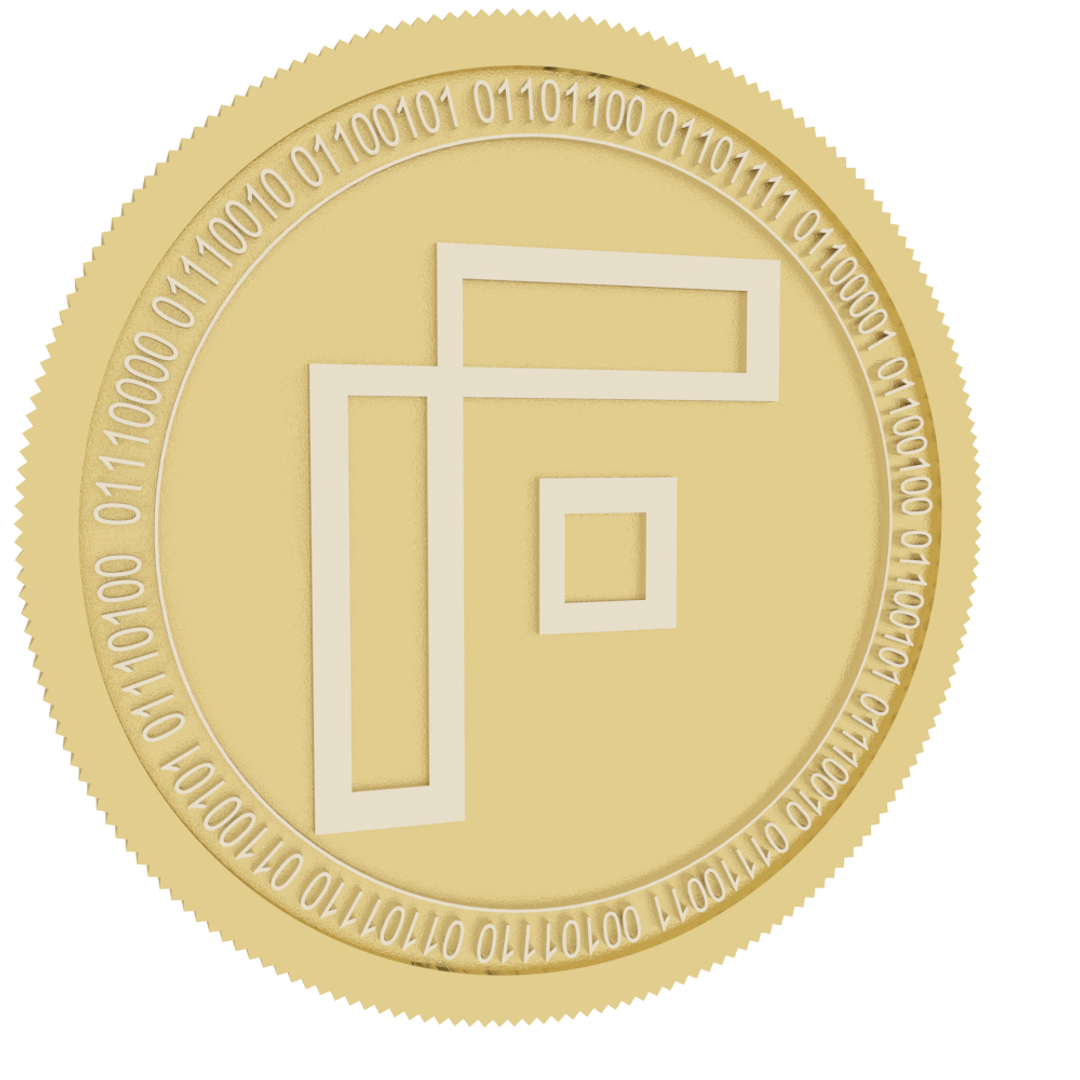Fysical Gold Coin 3D - TurboSquid 1605282