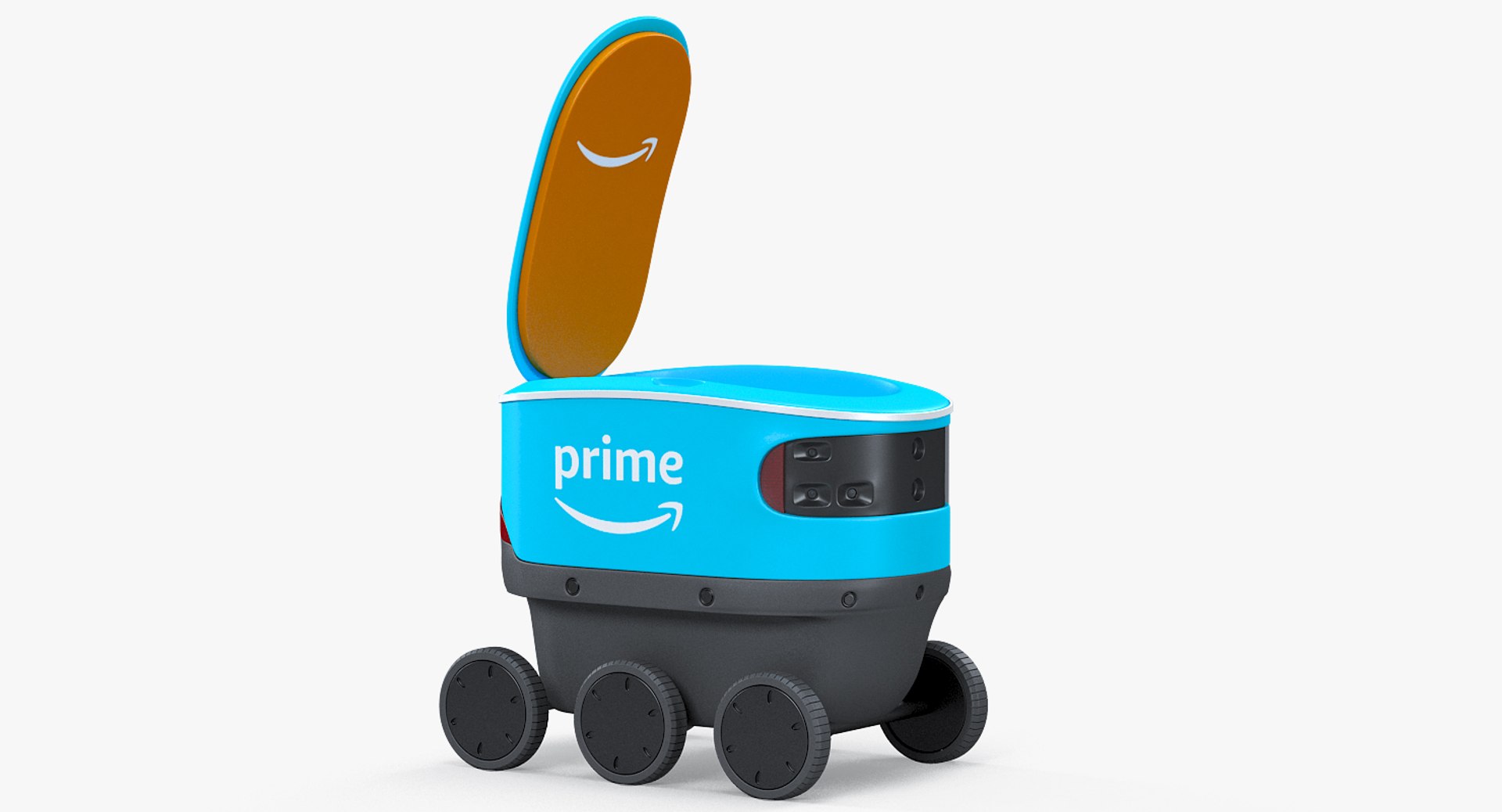 3D Scout Delivery Robot - TurboSquid 1373528