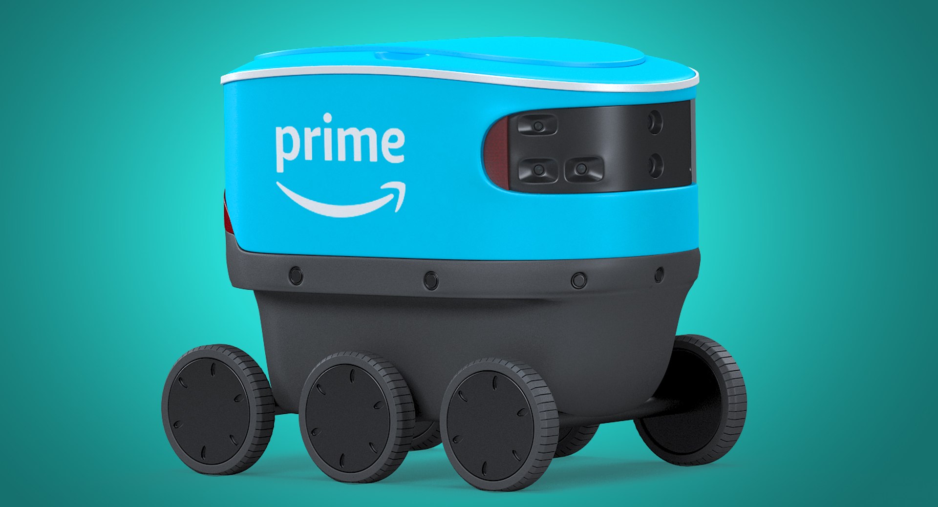 3D Scout Delivery Robot - TurboSquid 1373528