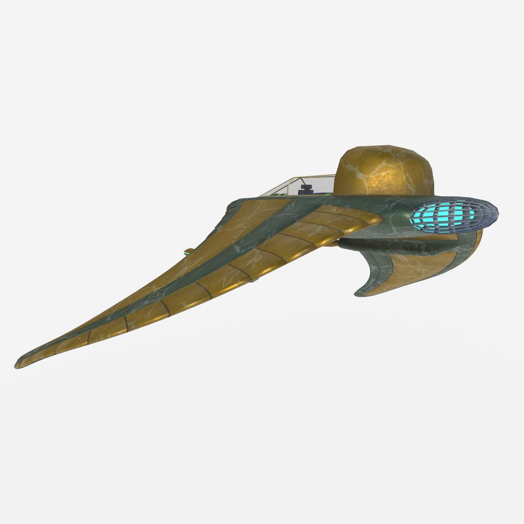 Battle Glider 3D Model - TurboSquid 1749325