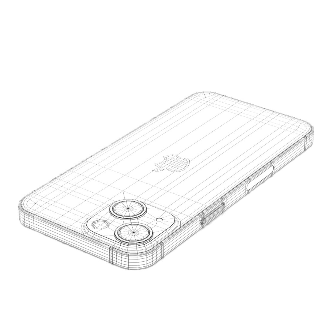 3D model Apple iPhone 13 mini Pink - TurboSquid 1852528