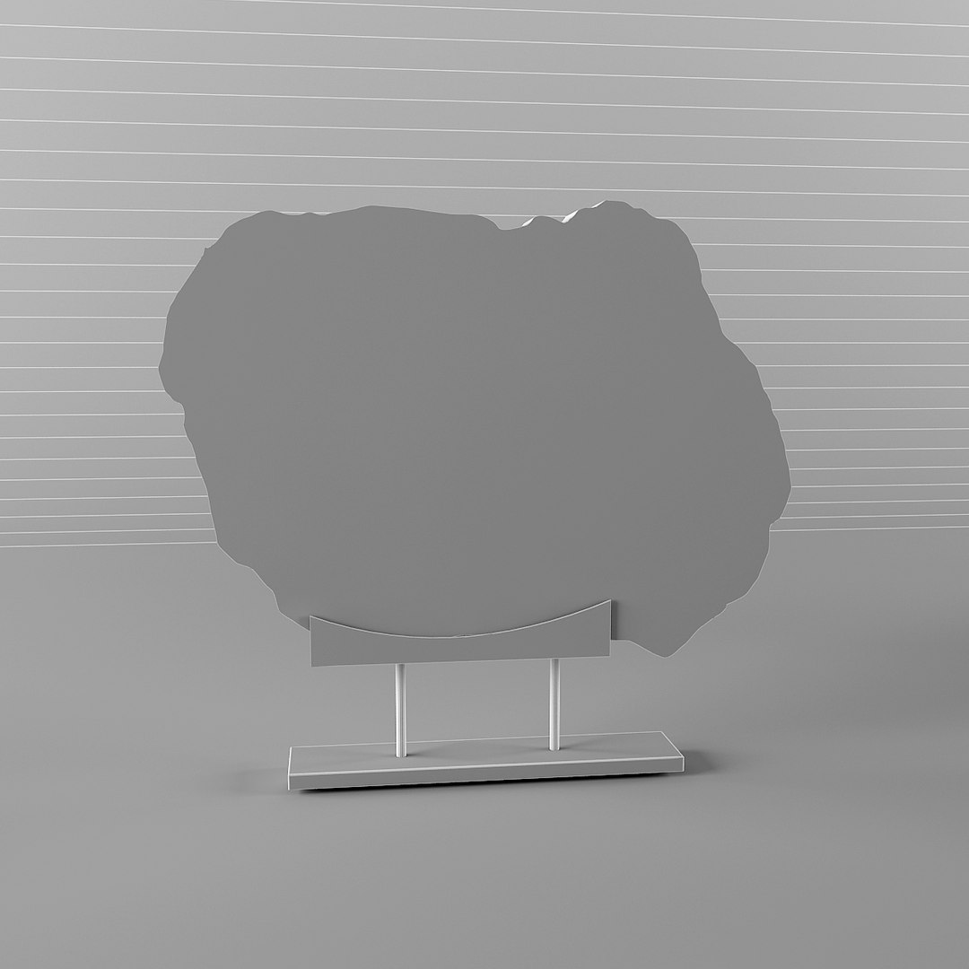 3d petrified figurine