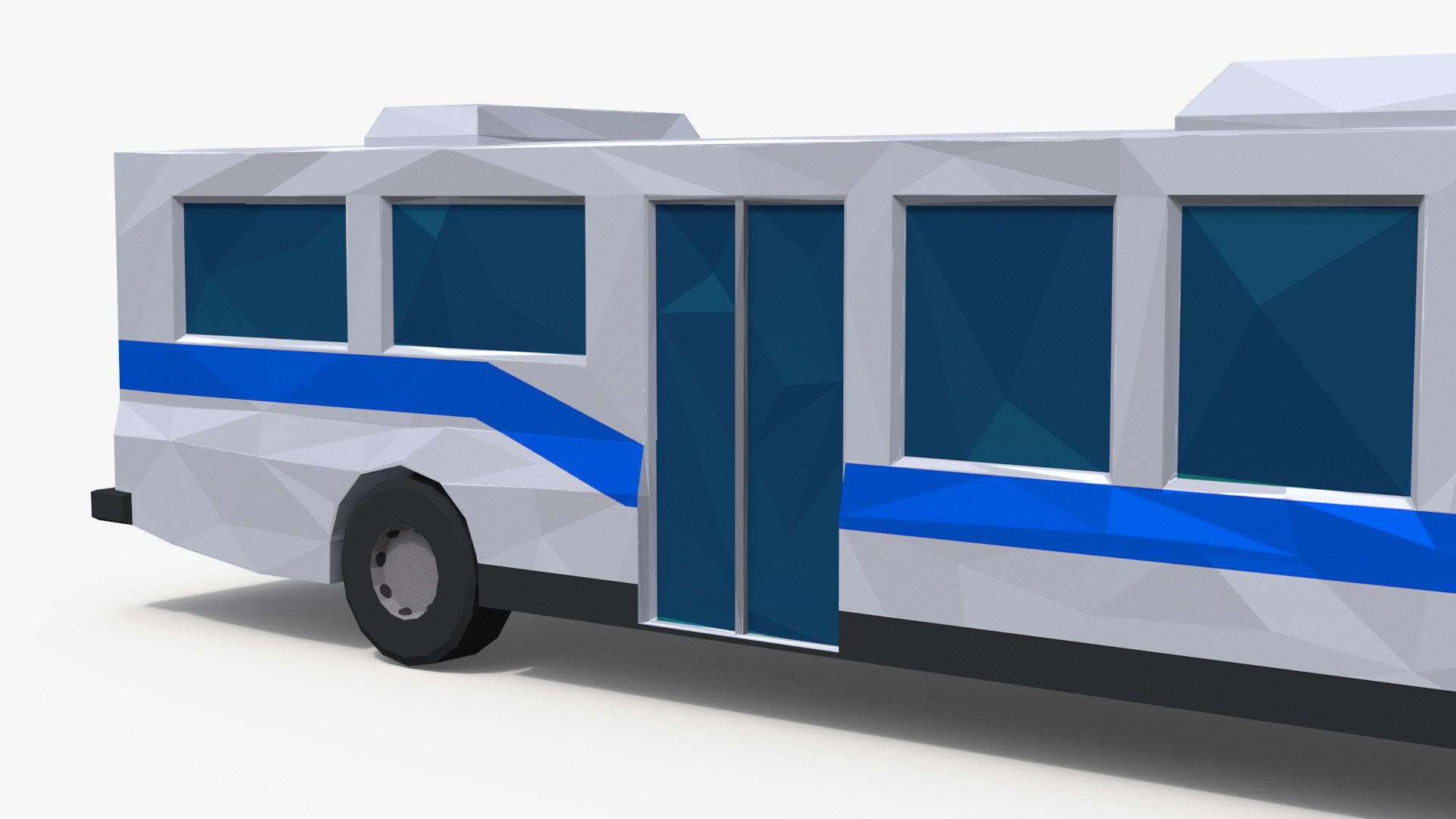 Low Poly Stylized Model Bus 3D Model - TurboSquid 2273179