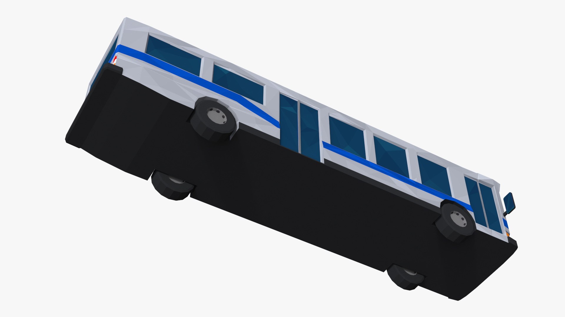 Low Poly Stylized Model Bus 3D Model - TurboSquid 2273179