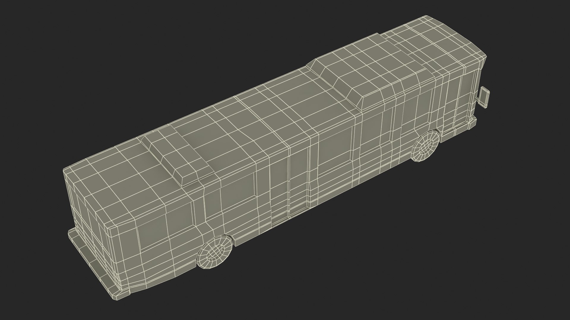Low Poly Stylized Model Bus 3D Model - TurboSquid 2273179