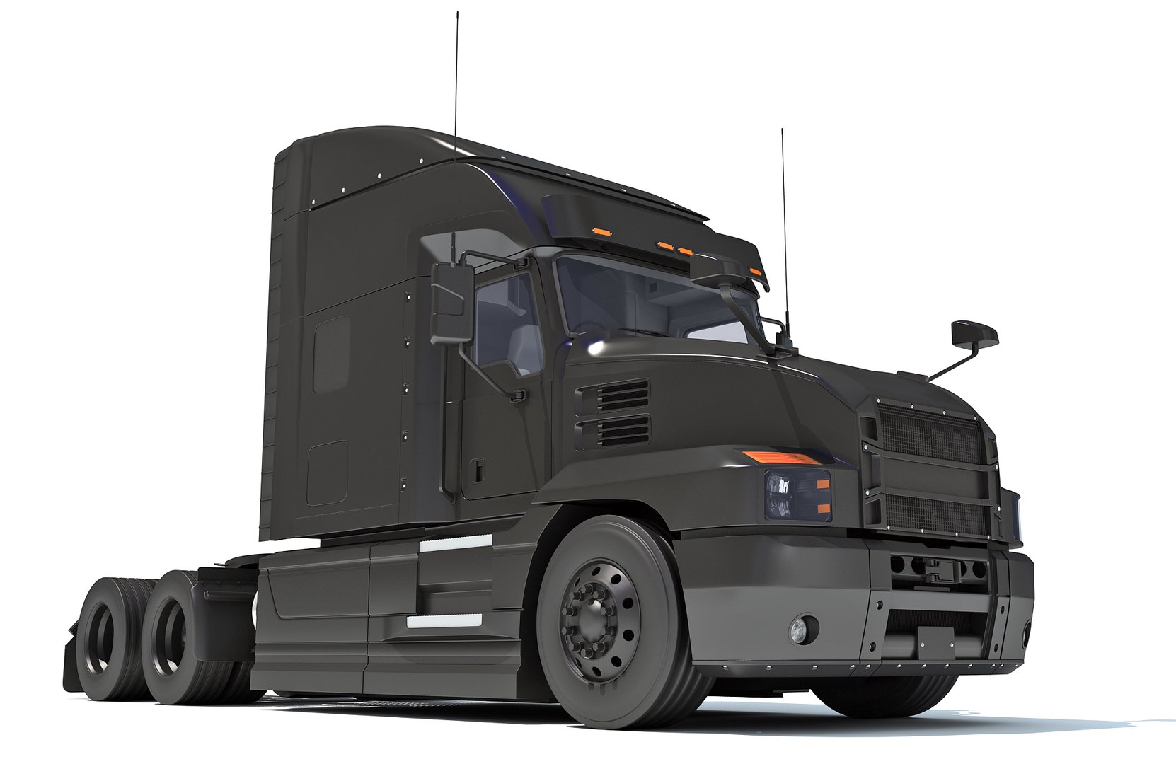 3D Sleeper Cab Tractor Truck - TurboSquid 1954557