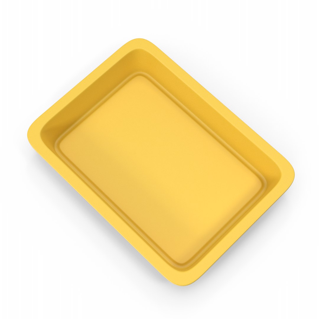 3D Model Yellow Food Package - TurboSquid 2296248