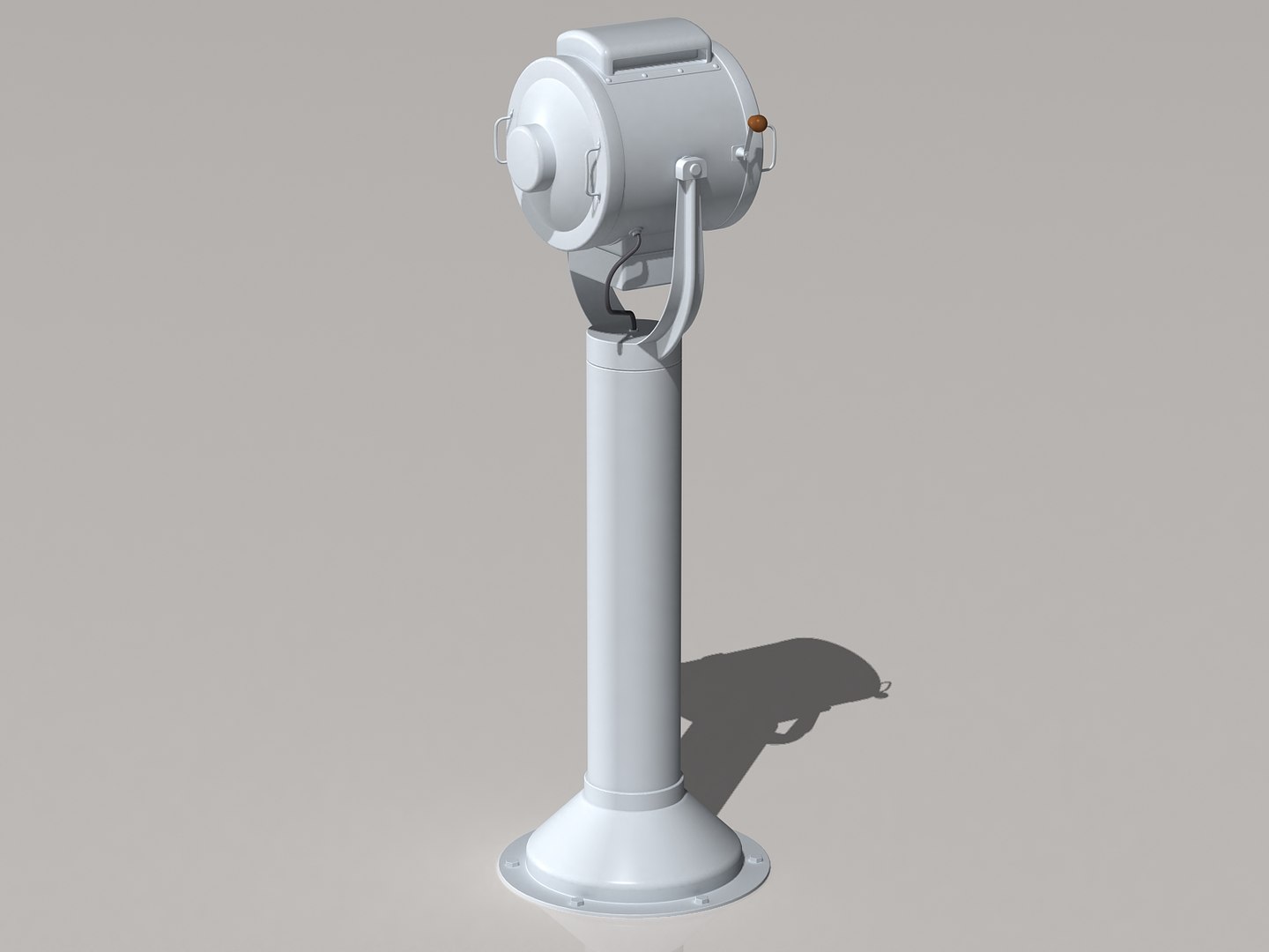 Navy Signal Light Lamp 3d Model