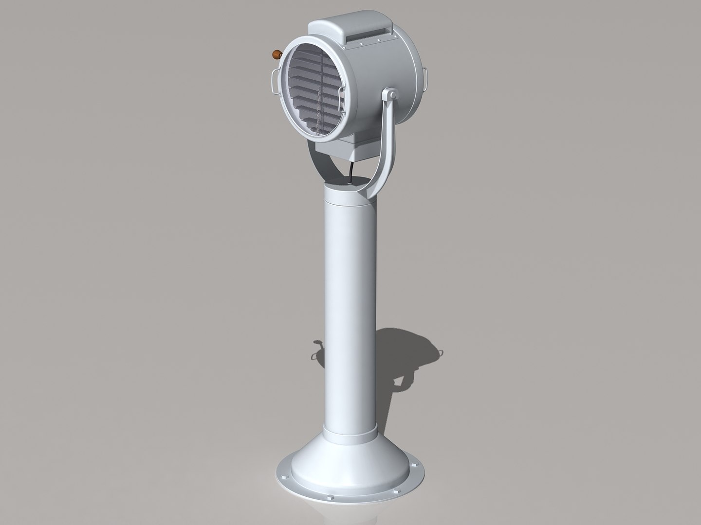 Navy Signal Light Lamp 3d Model