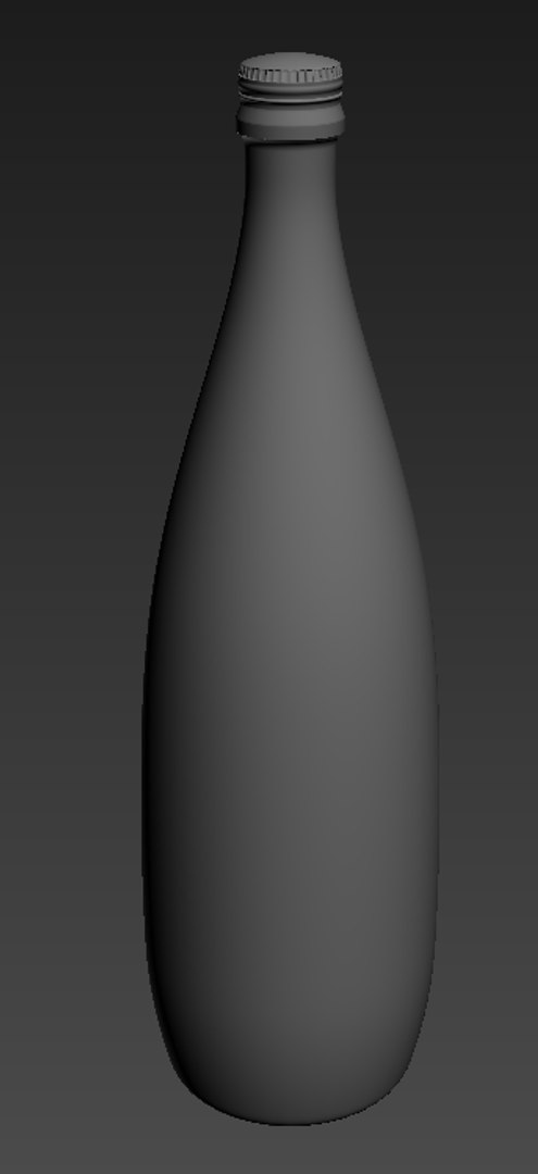 Water Bottle 3d Model