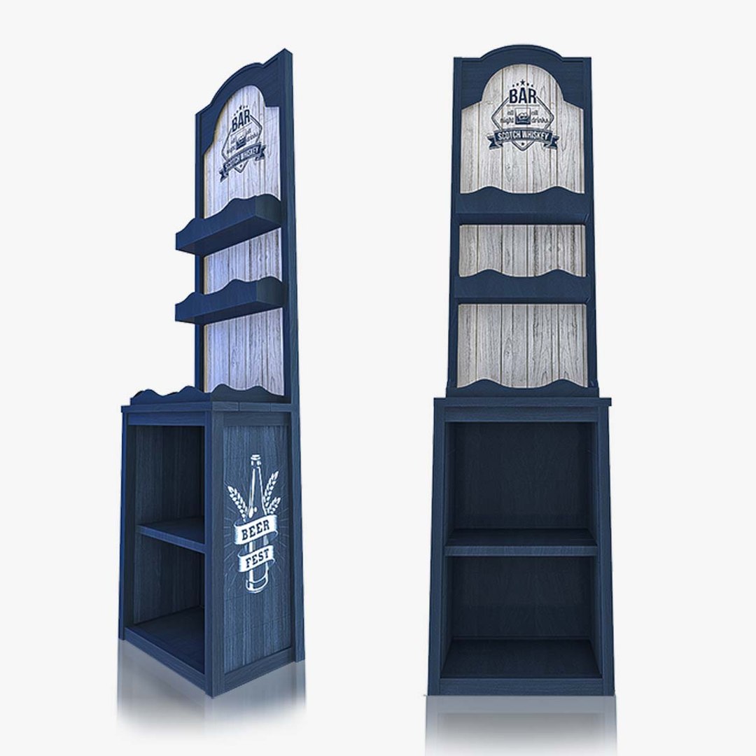 Product Display Rack 3D Model - TurboSquid 2039819