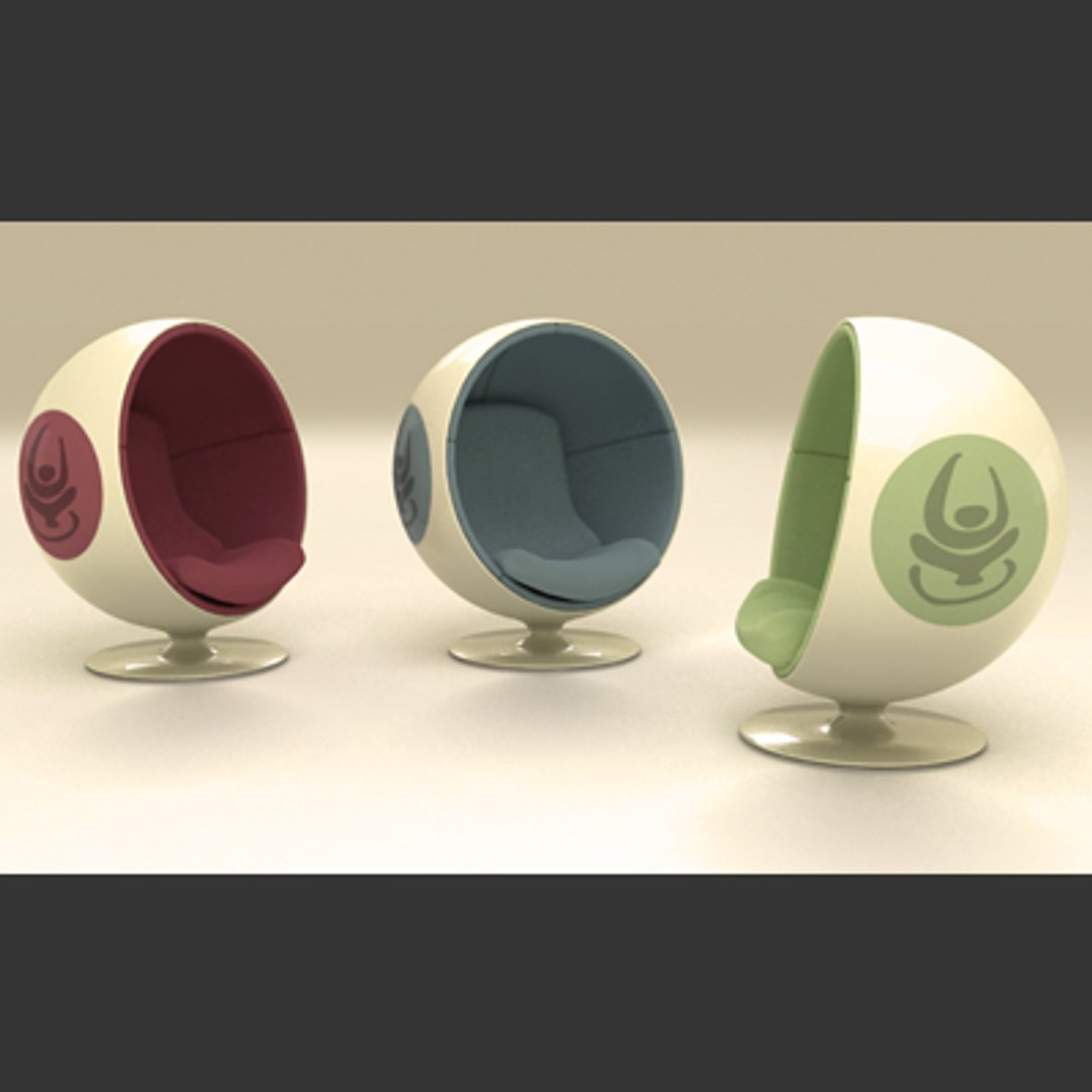 Retro Ball Chair Max