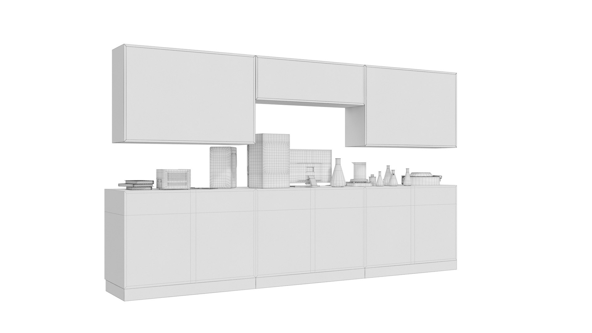 Laboratory Cabinets 3D Model - TurboSquid 1769637