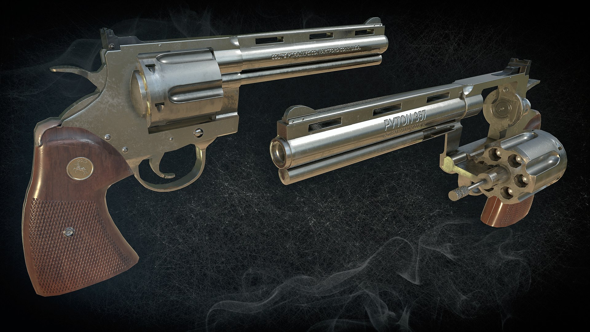 3D model colt python - TurboSquid 1307867