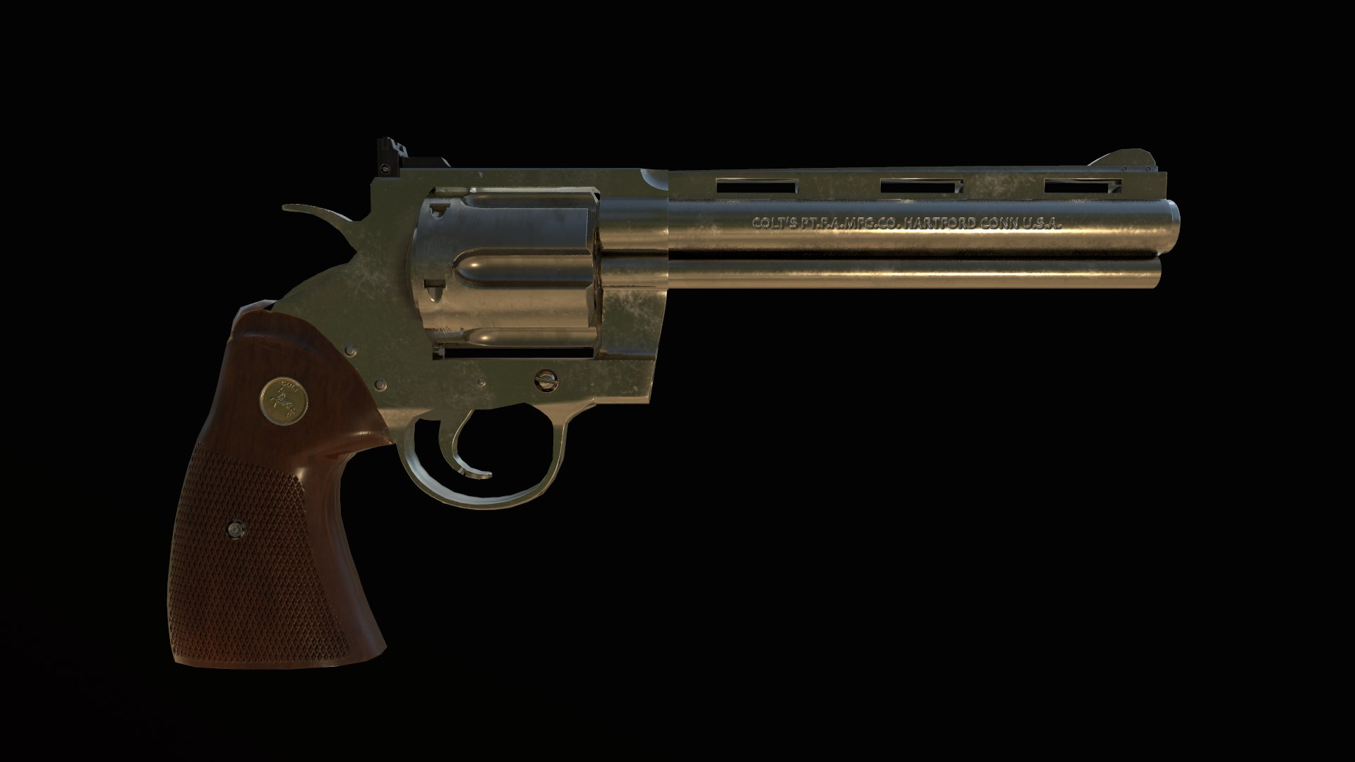 3D model colt python - TurboSquid 1307867