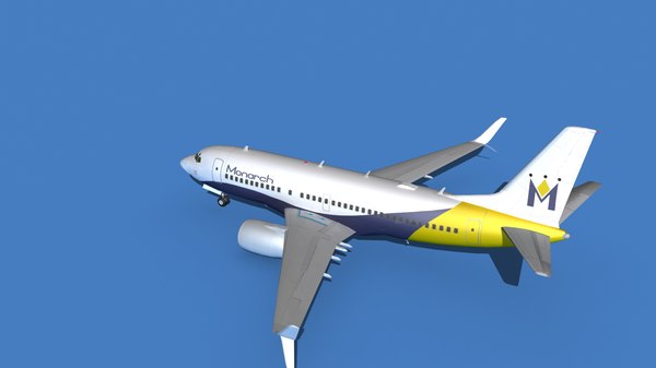 Boeing 737 Max 7 Monarch 3D model - TurboSquid 1762703