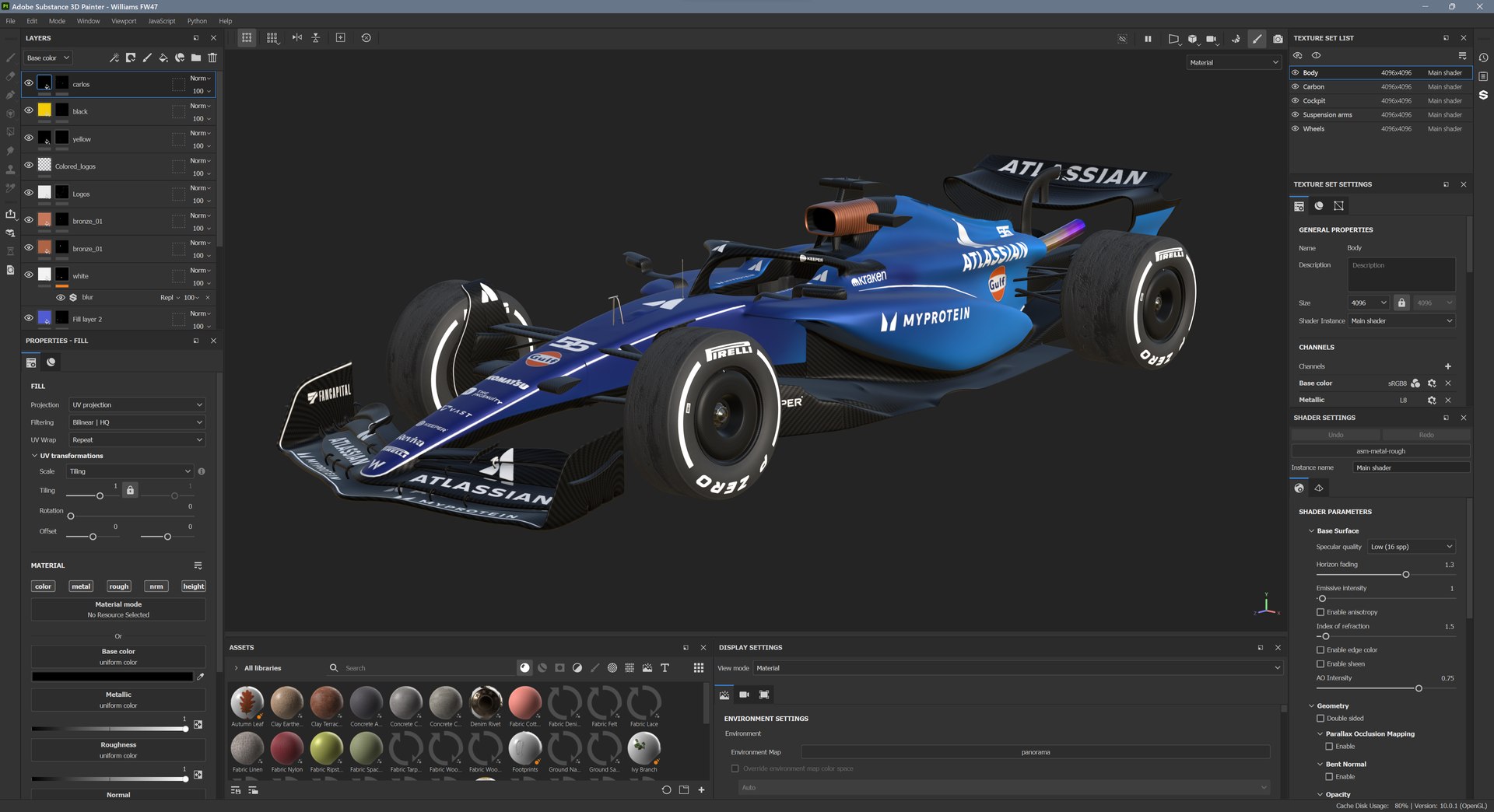 F1 Williams FW47 2025 3D Model - TurboSquid 2370158