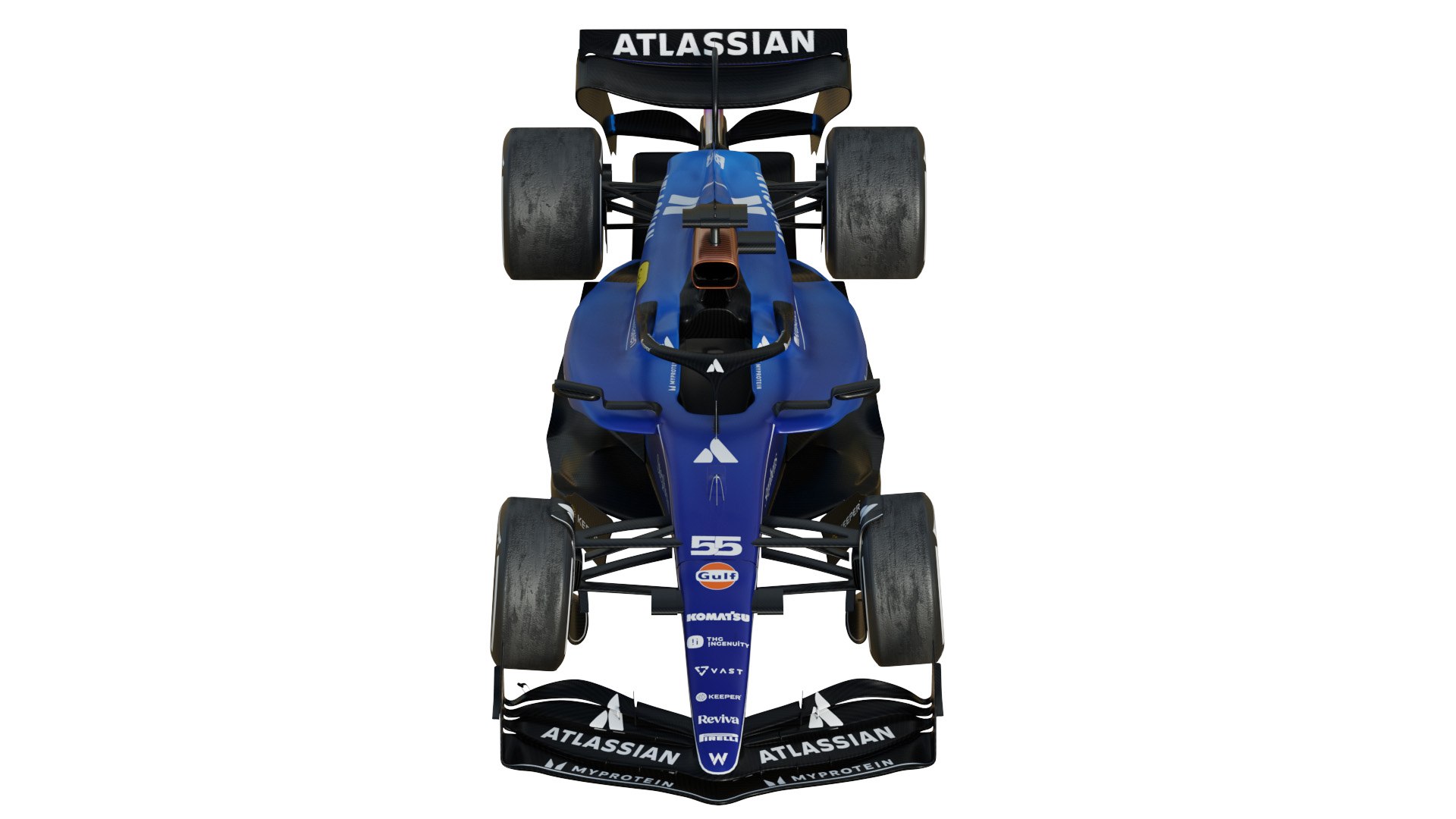 F1 Williams FW47 2025 3D Model - TurboSquid 2370158
