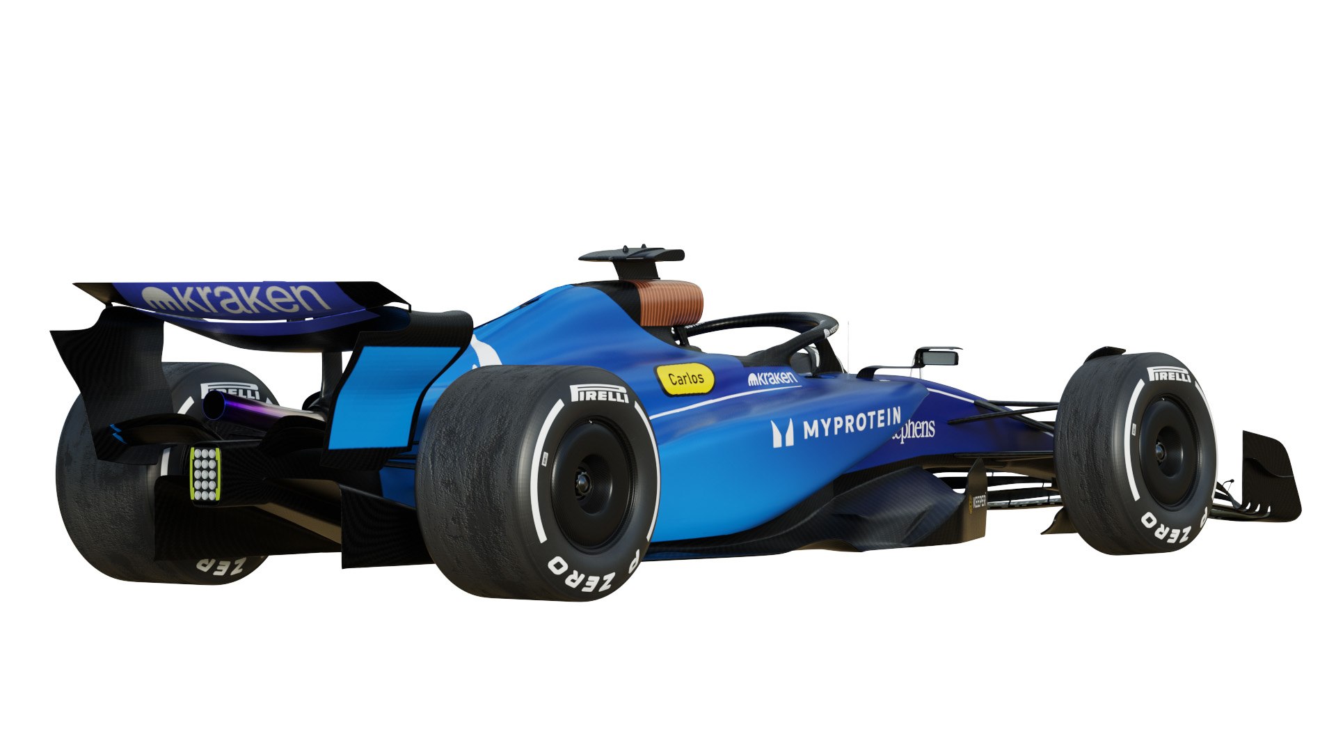 F1 Williams FW47 2025 3D Model - TurboSquid 2370158