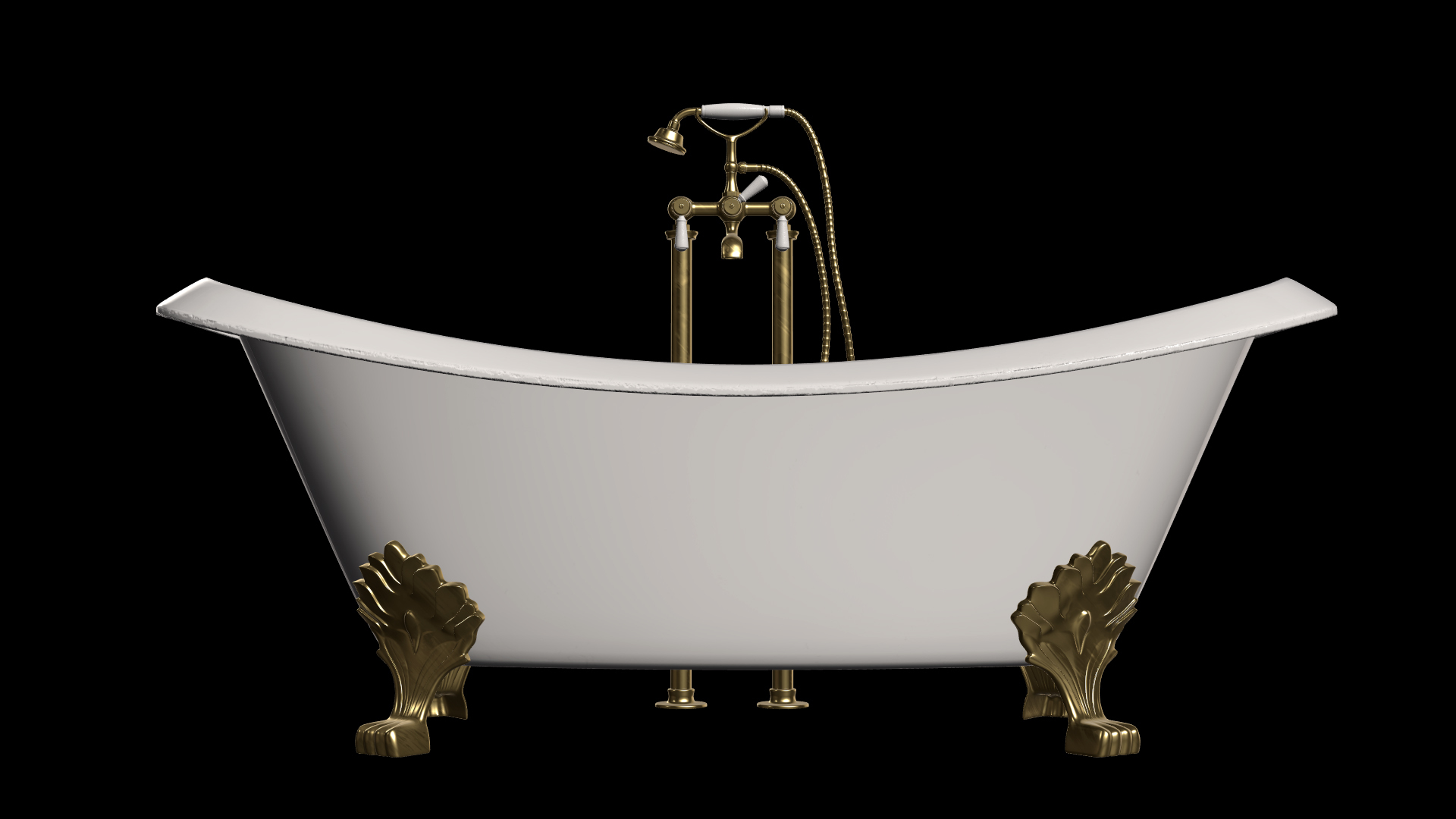 Vintage Bath Tub 3D Model - TurboSquid 2397840