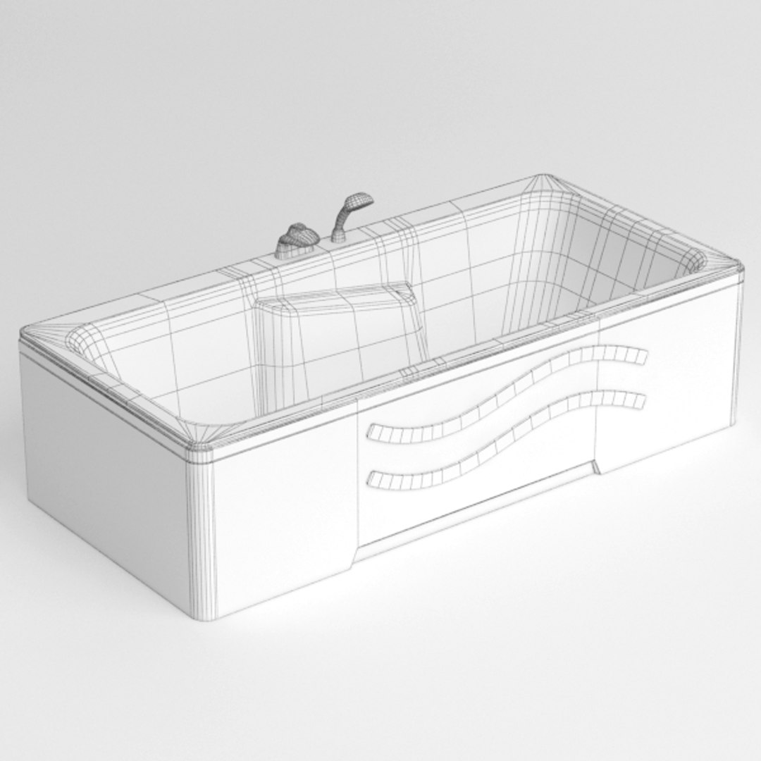 3d Model Bath