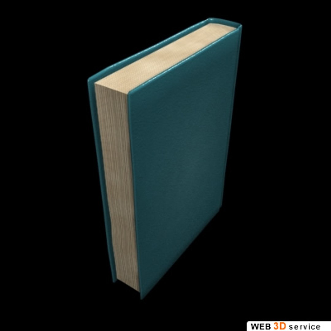 3d Book Close Model